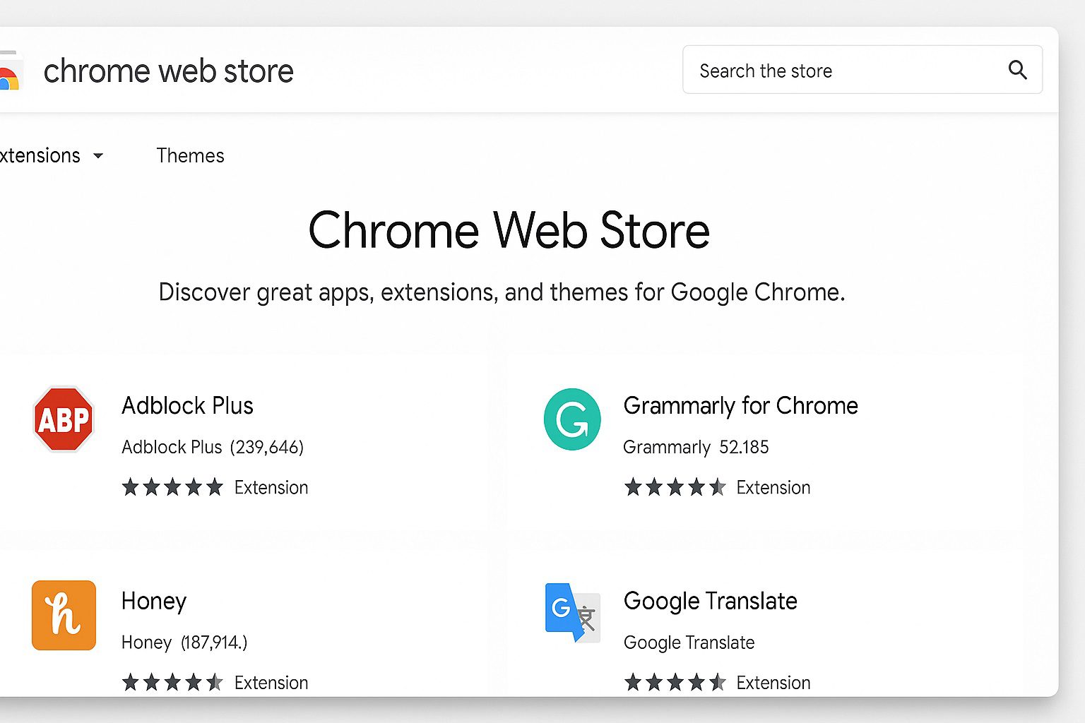 Chrome Web Store: Melhores Extensões para Produtividade